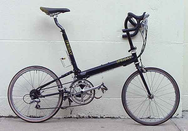 Bike Works NYC-Collections-Bike Friday Pocket Rocket folding road bike